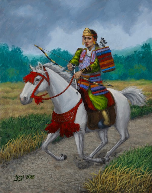 Sandra Yagi - Tomoe Gozen - Original Artwork - Modern Eden Gallery