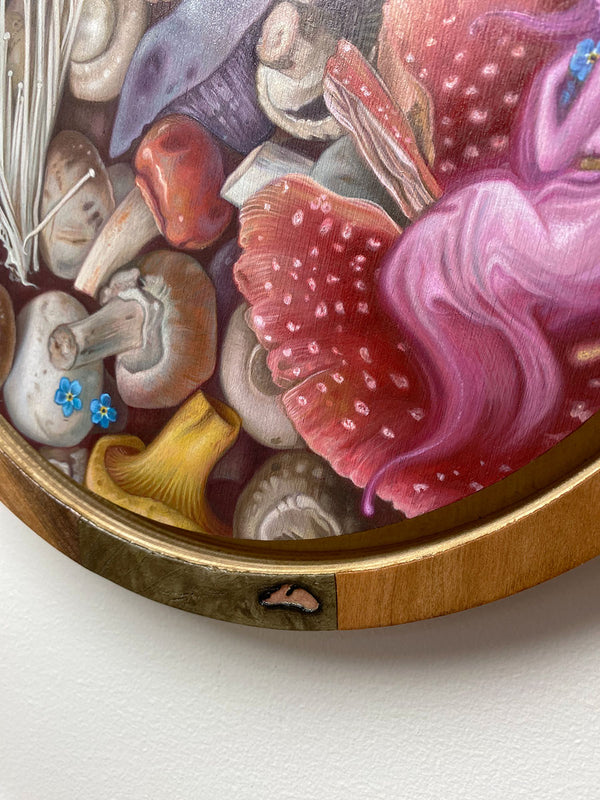 Sybiline - Hospitium Fungus - original artwork - Modern Eden Gallery