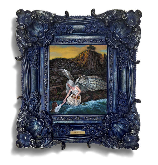 Angelique Benicio - The Siren - original artwork - Modern Eden Gallery