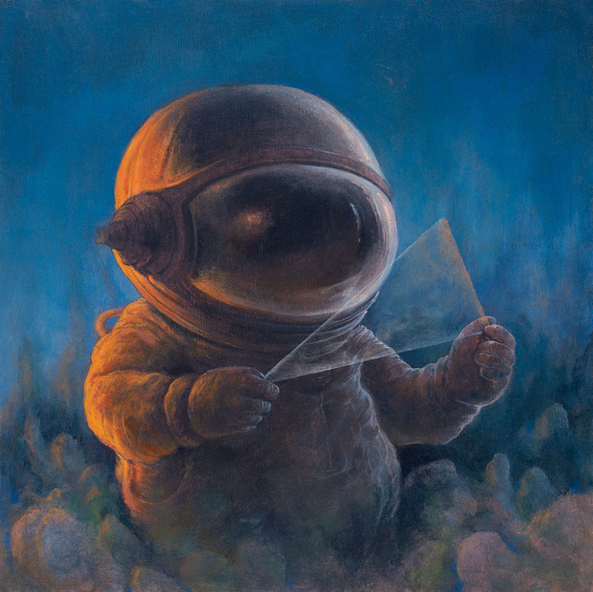 Chris Leib - Flare - Original Oil Painting - Modern Eden Gallery