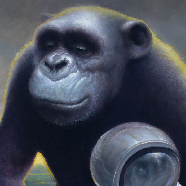 Chris Leib - Dark Noon - Original Oil Painting - Modern Eden Gallery