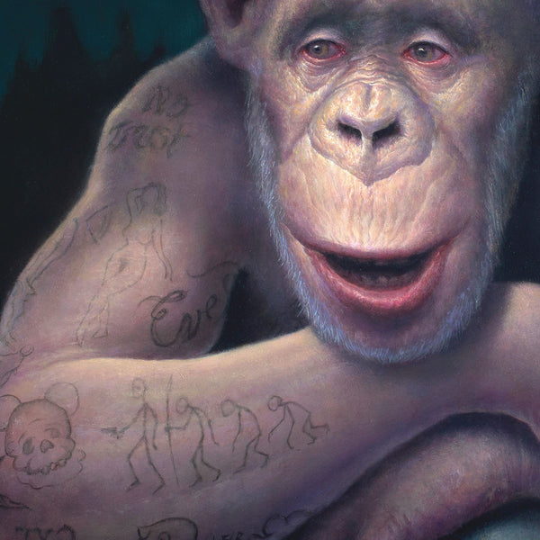 Chris Leib - How Oft - Original Oil Painting - Modern Eden Gallery