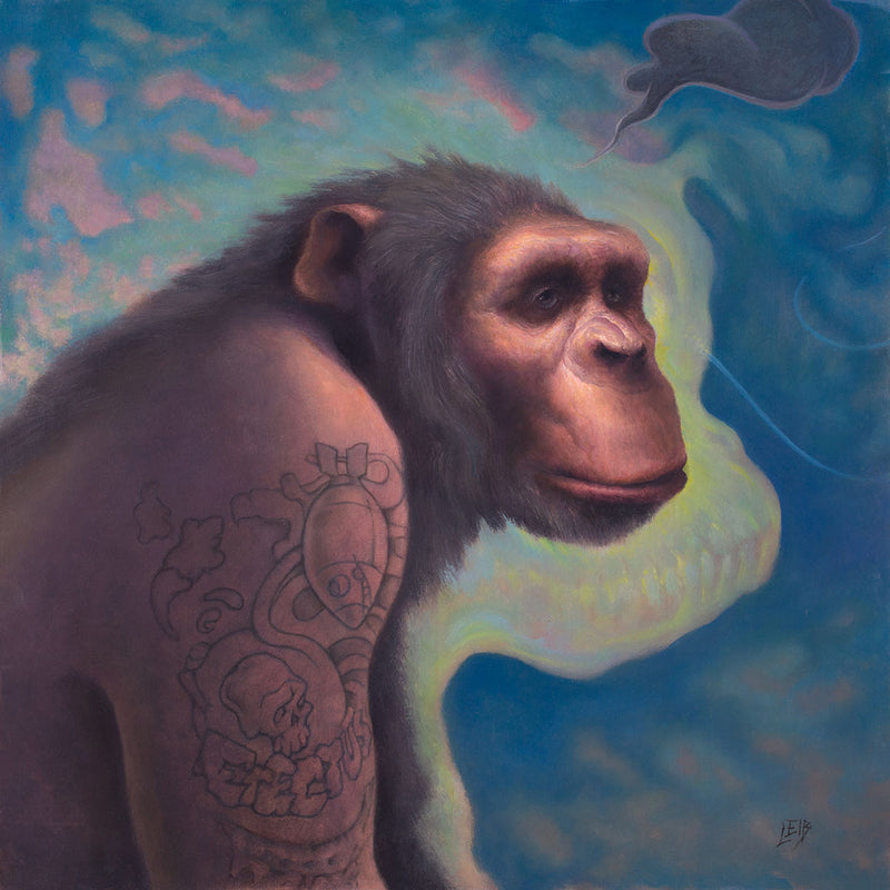 Chris Leib - Diffusion - Original Oil Painting - Modern Eden Gallery