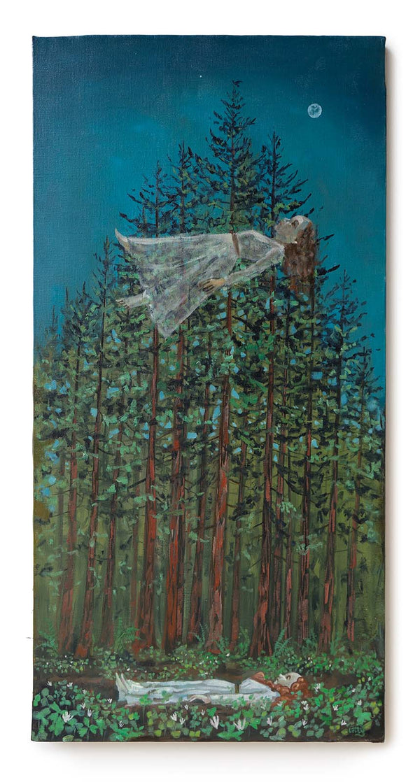 Lacey Bryant - Queen of Heaven - Original oil painting - Modern Eden ...