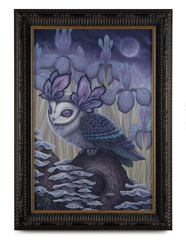 David Natale - The Iris Garden - Original Painting - Modern Eden Gallery