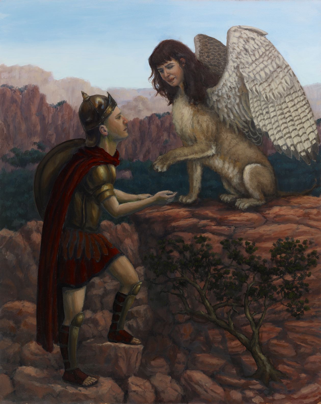 Oedipus & Sphinx - Modern Eden Gallery