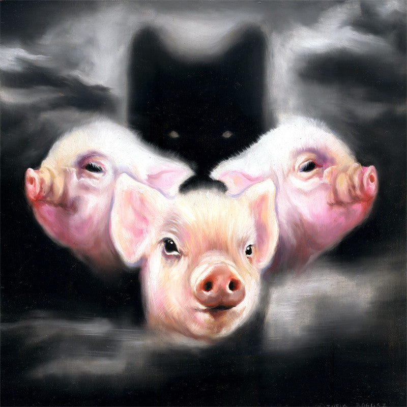 Three Little Pigs - Modern Eden Gallery