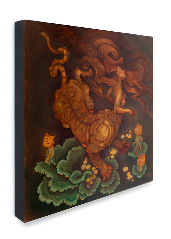 Mandy Tsung - Tiger Mother, Tiger Daughters - Original Painting ...