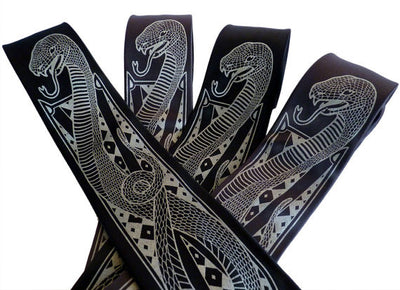 Clever Serpent Tie - Snake Men's Neck Tie - Modern Eden Gallery